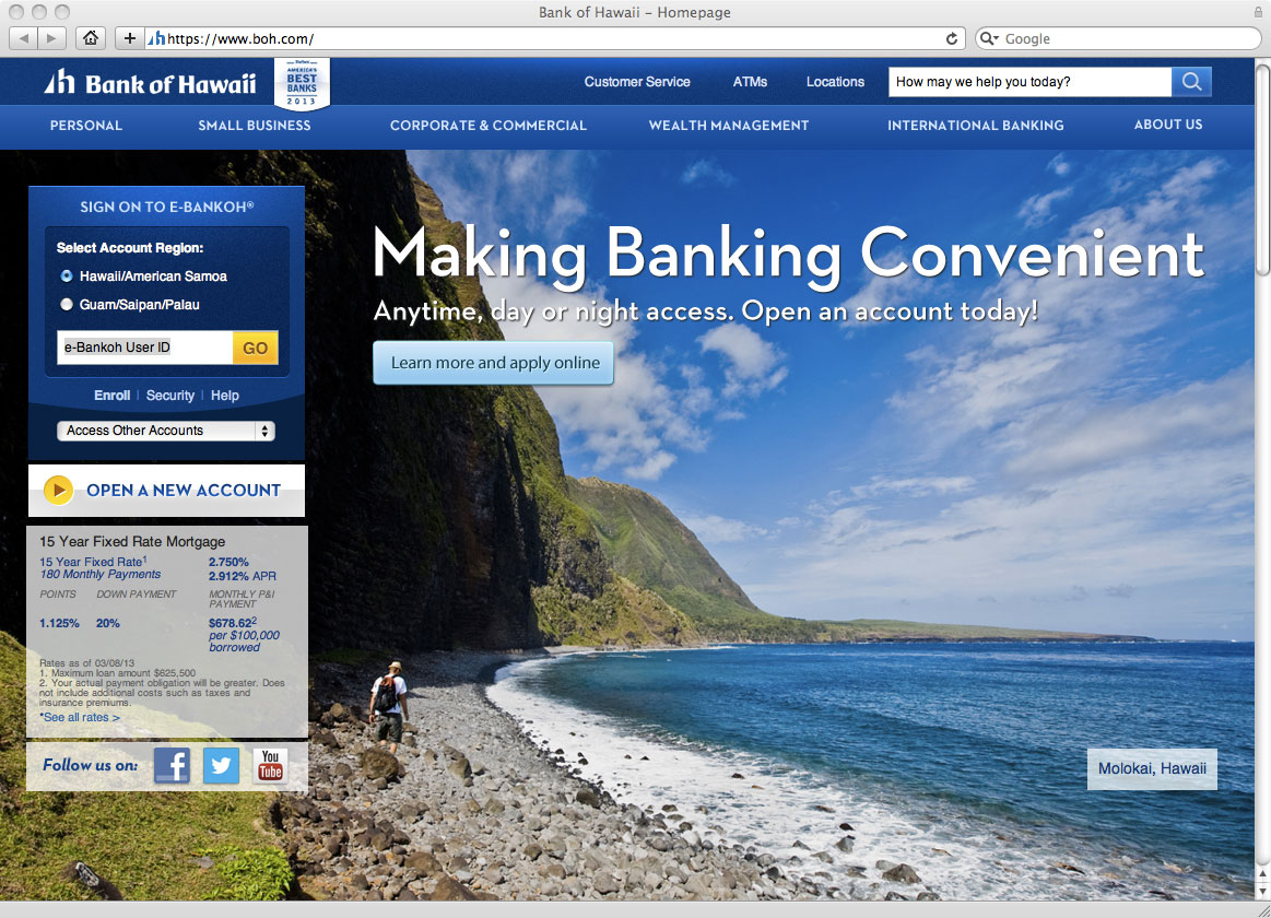 50 Of The Most Spectacular Website Designs In Banking – The Financial Brand