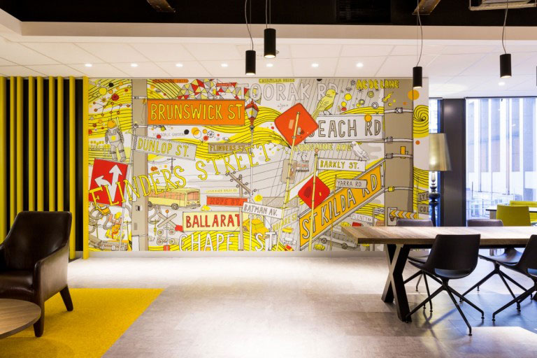 Cool Artwork Livens Up Call Center to Inspire Bank Staff – The ...