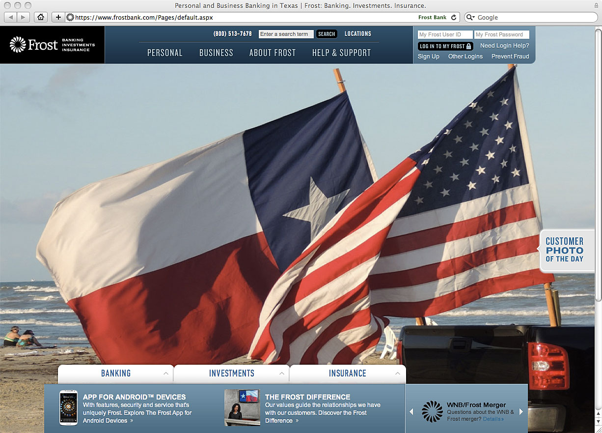 Frost Bank's Beautiful Brand Identity (Photo Gallery)