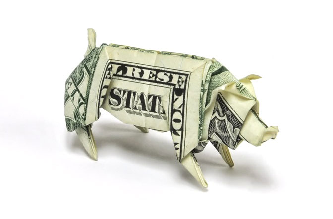 50 Spectacular Origami Designs Made From Money – The Financial Brand