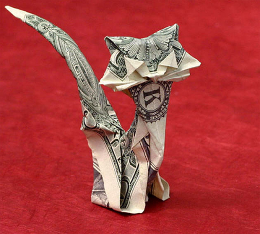 50 Spectacular Origami Designs Made From Money – The Financial Brand