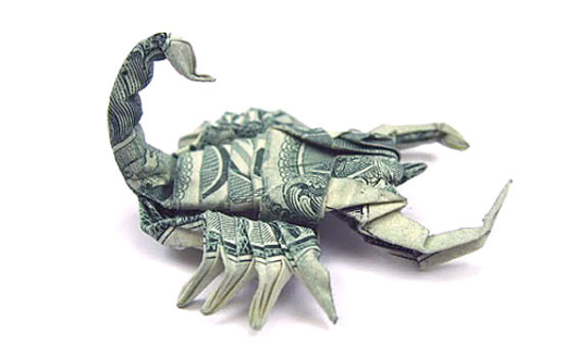50 Spectacular Origami Designs Made From Money – The Financial Brand