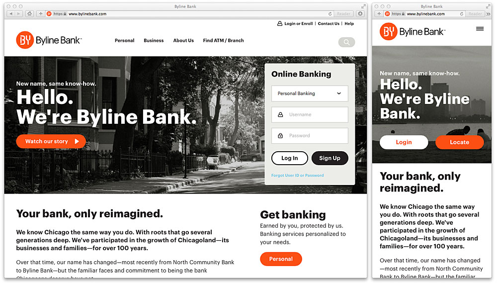 25 Inspirational & Responsive Banking Website Designs – The Financial Brand