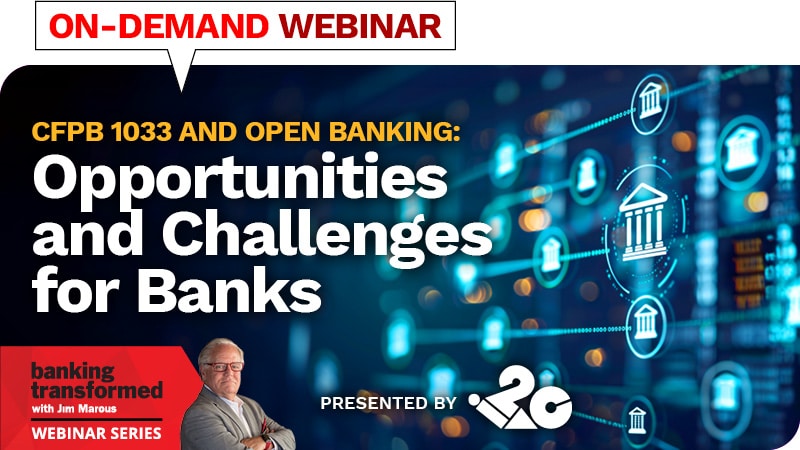 Webinar: CFPB 1033 and Open Banking