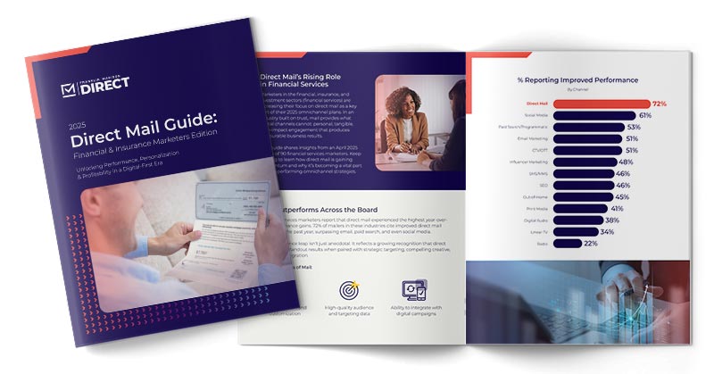2025 Direct Mail Guide: Financial & Insurance Marketers Edition