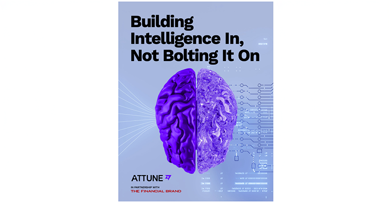 Building Intelligence In Banking, Not Bolting It On